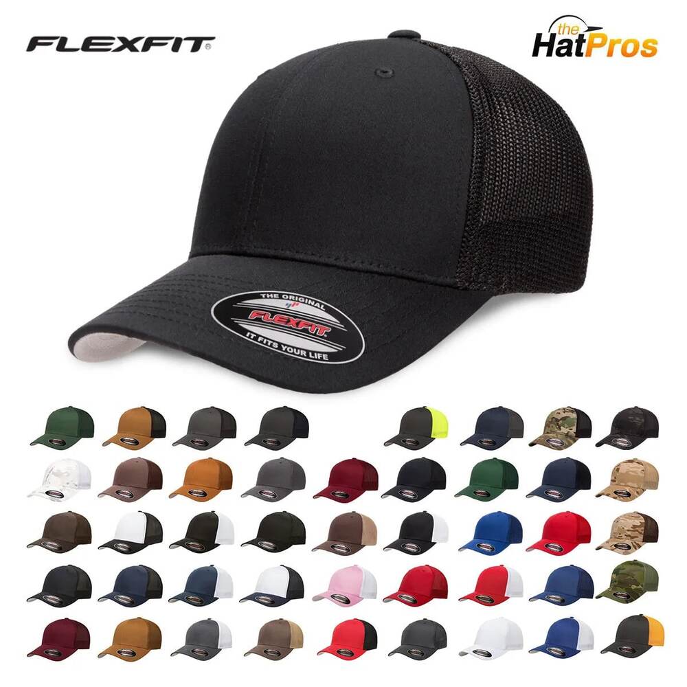 Flexfit Trucker Hat Mesh Cap 6511 – The Hat Pros, Inc.
