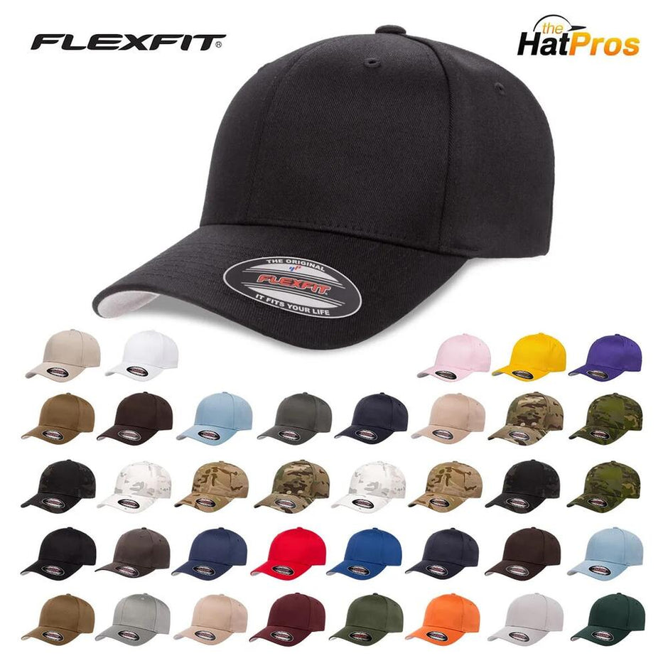 Wholesale Blank Flexfit Hats – Premium Stretch-Fit Caps for Branding – The Hat Pros, Inc.